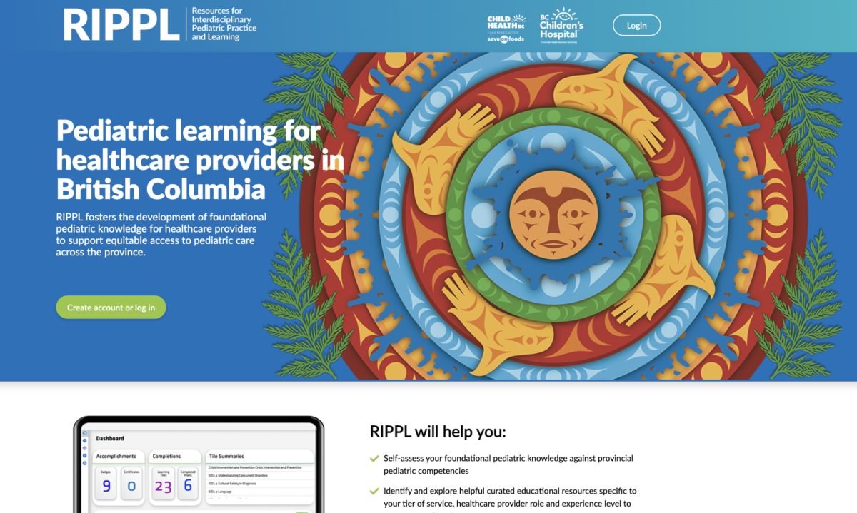 Launching RIPPL: BC’s Base for Pediactric Care Knowledge. - Learnbase